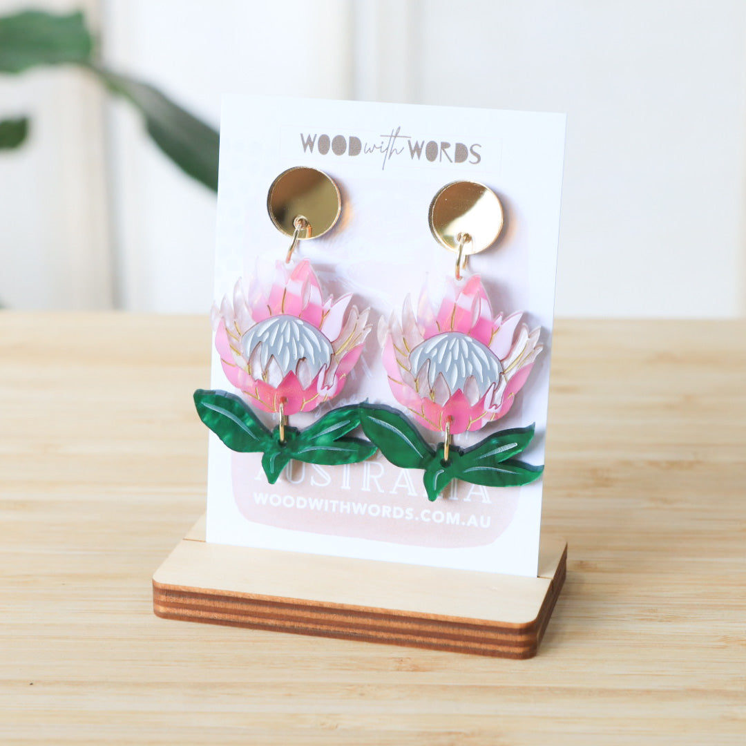 Australian made earrings | Designed in Melbourne – Wood With Words
